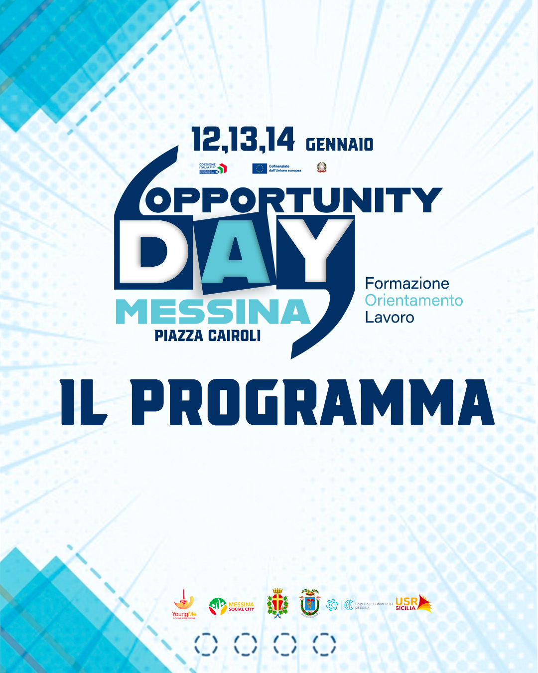 Programma Opportunity Day 2026 – Piazza Cairoli, MESSINA. - YoungME ...